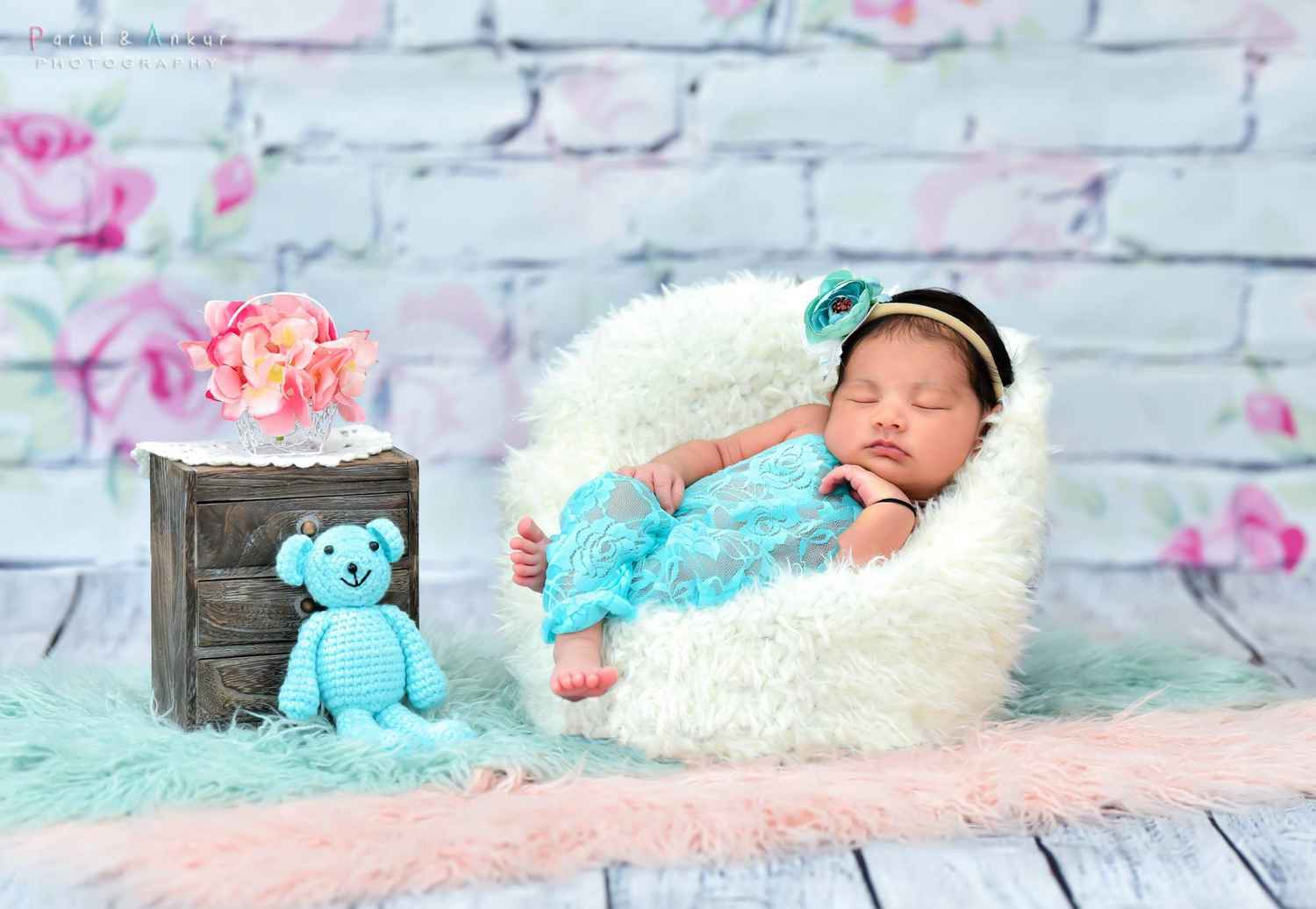 Newborn Shoot Setups Samples - Parul and Ankur Photography