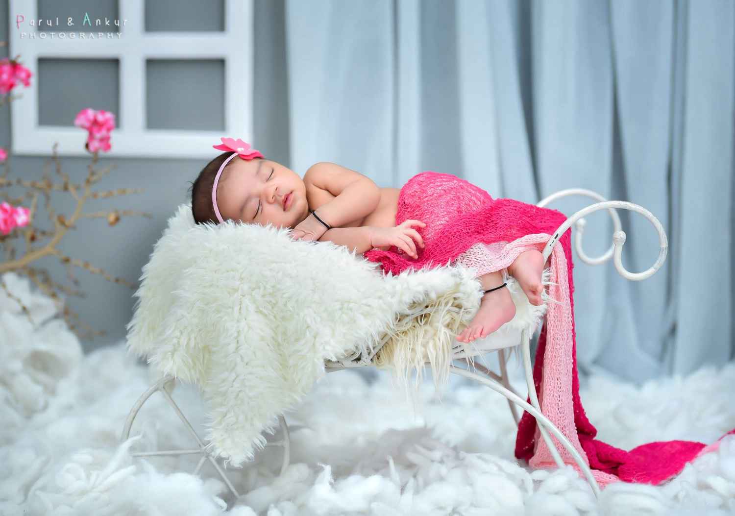 Newborn Shoot Setups Samples - Parul and Ankur Photography