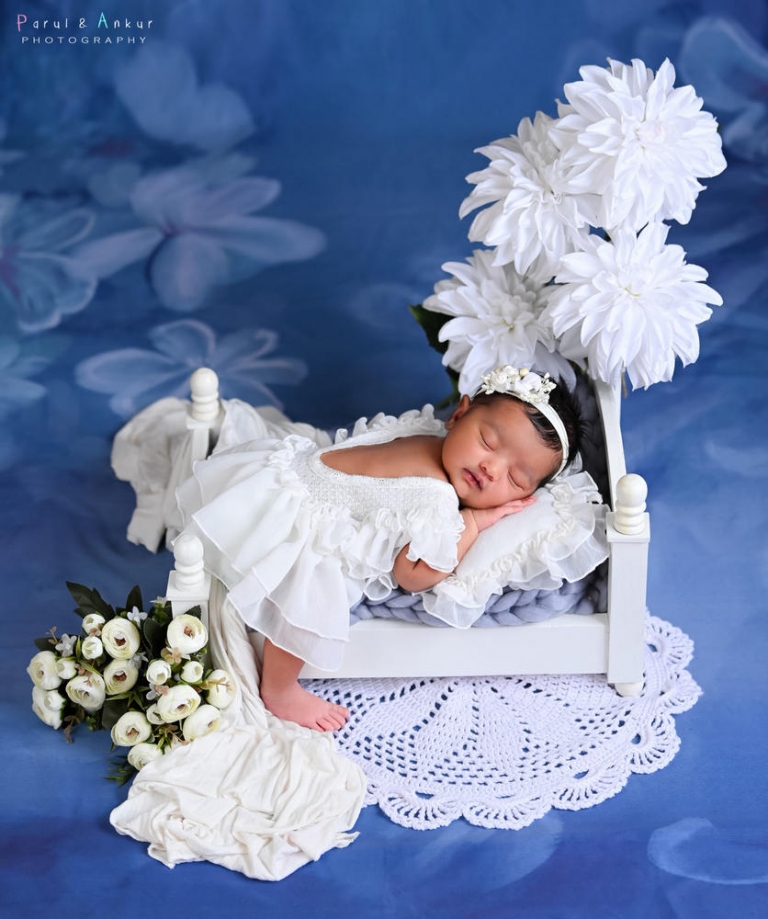 Newborn Shoot Setups Samples - Parul and Ankur Photography