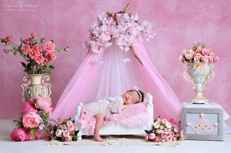 Newborn Shoot Setups Samples - Parul and Ankur Photography