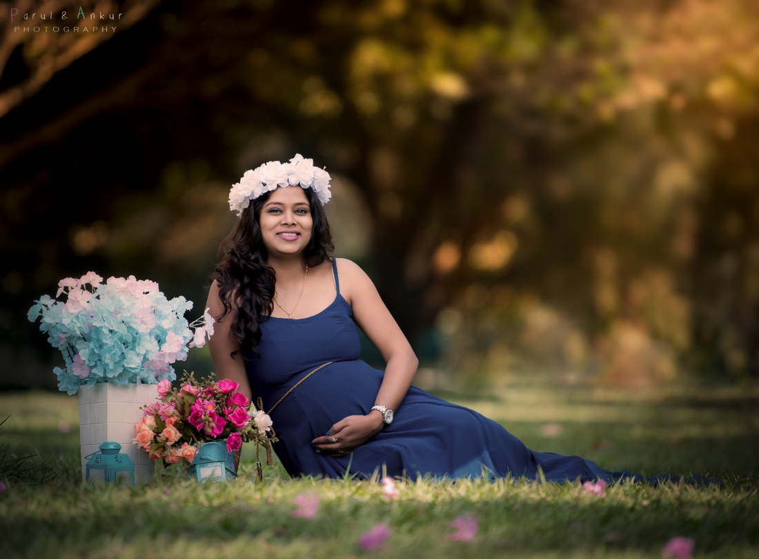 Outdoor Maternity Photoshoot Samples - Parul and Ankur Photography