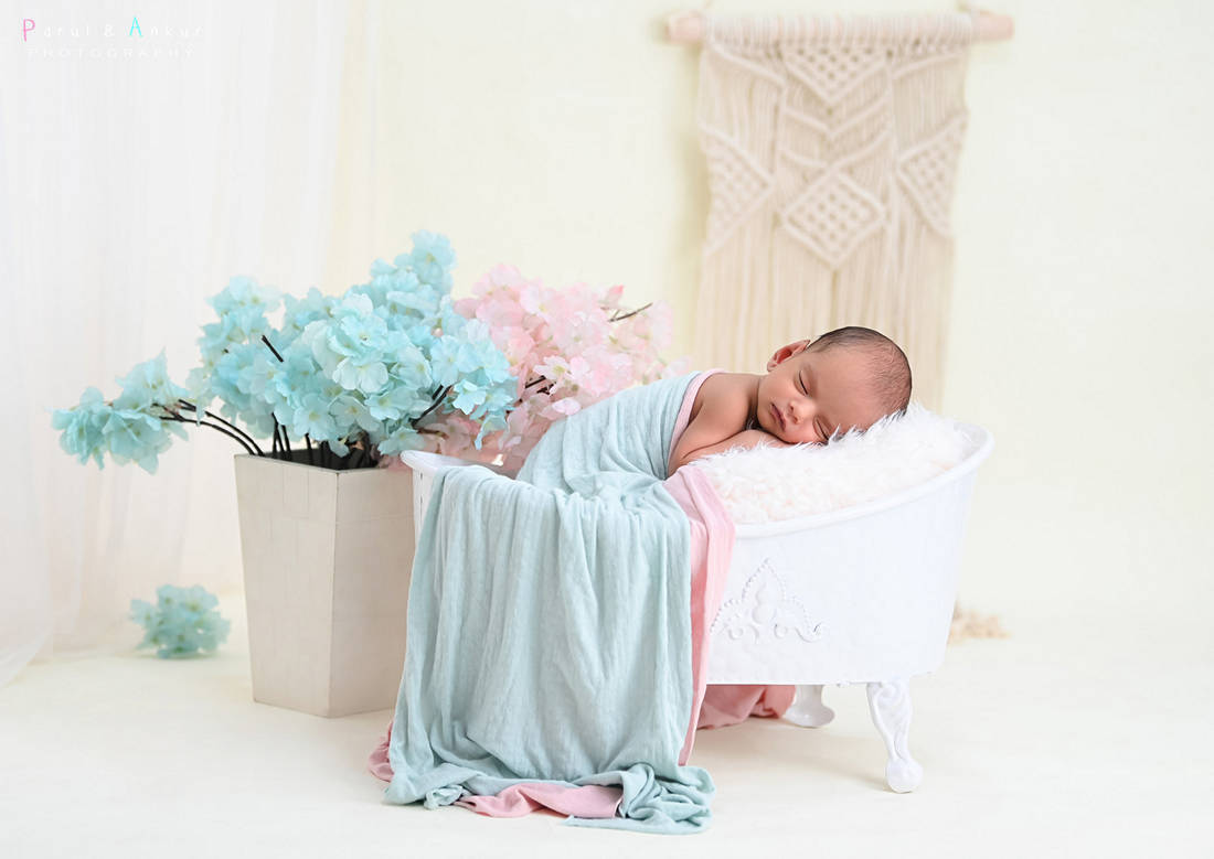 Newborn Shoot Setups Samples - Parul and Ankur Photography